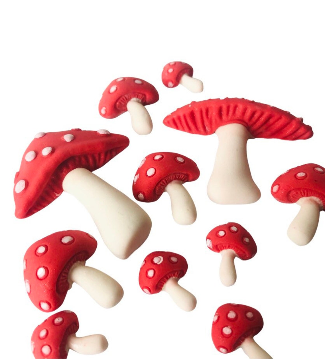 Edible Toadstools/cake Toppers. - Etsy