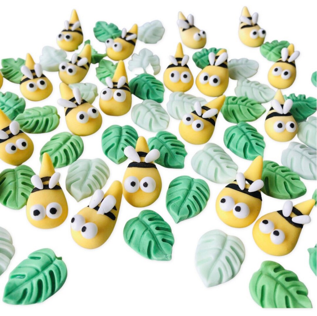 Bumble Bee Cake Toppers - Etsy