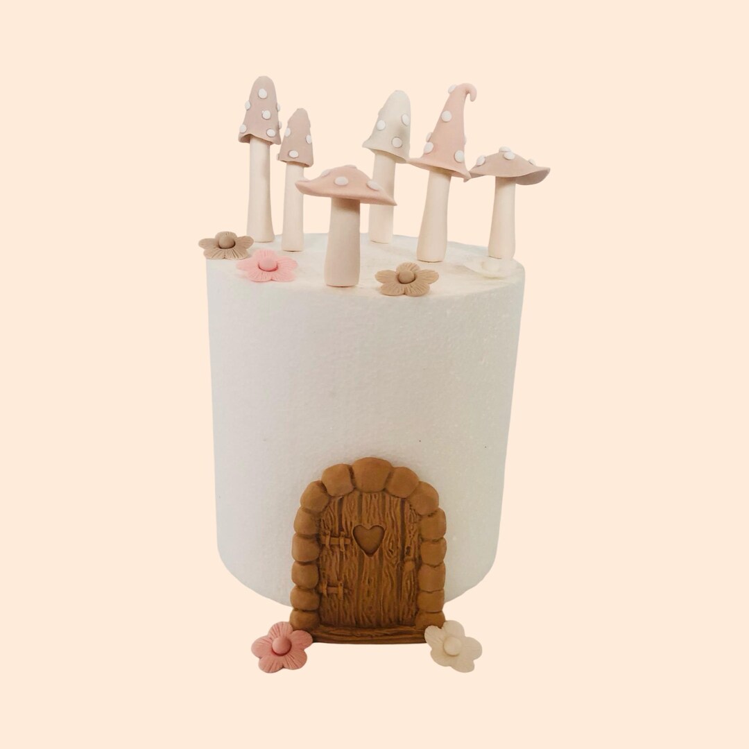 Fairy Door 3D Edible Toadstool Cake Toppers. Large. - Etsy