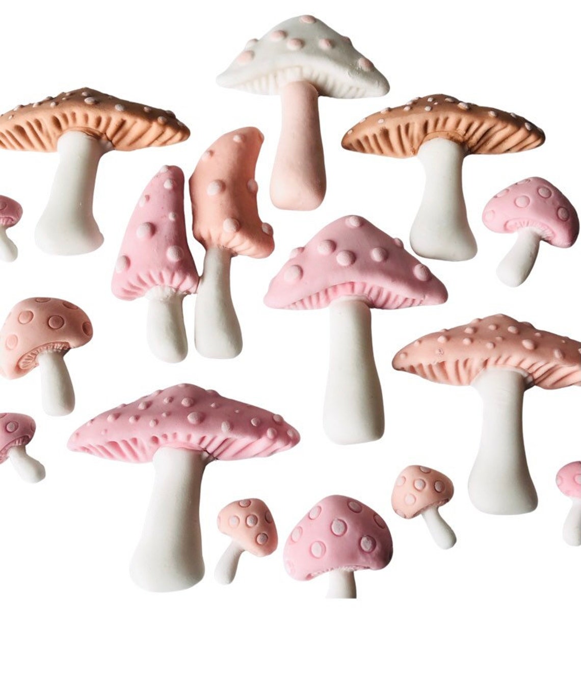 Edible Toadstools/mushrooms Cake Toppers - Etsy