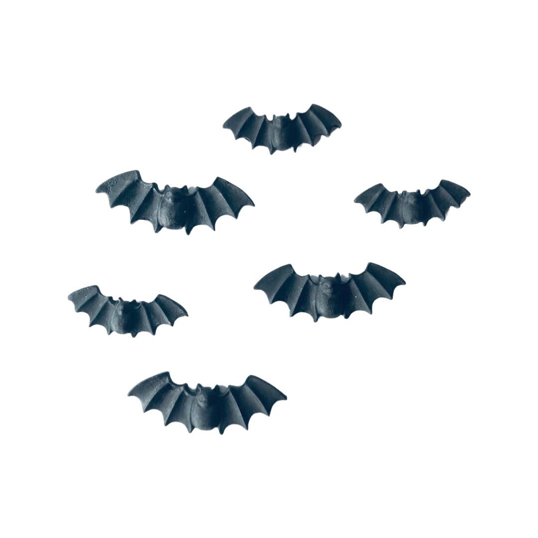 Edible Bats. Cake Toppers/decorations X 6 - Etsy