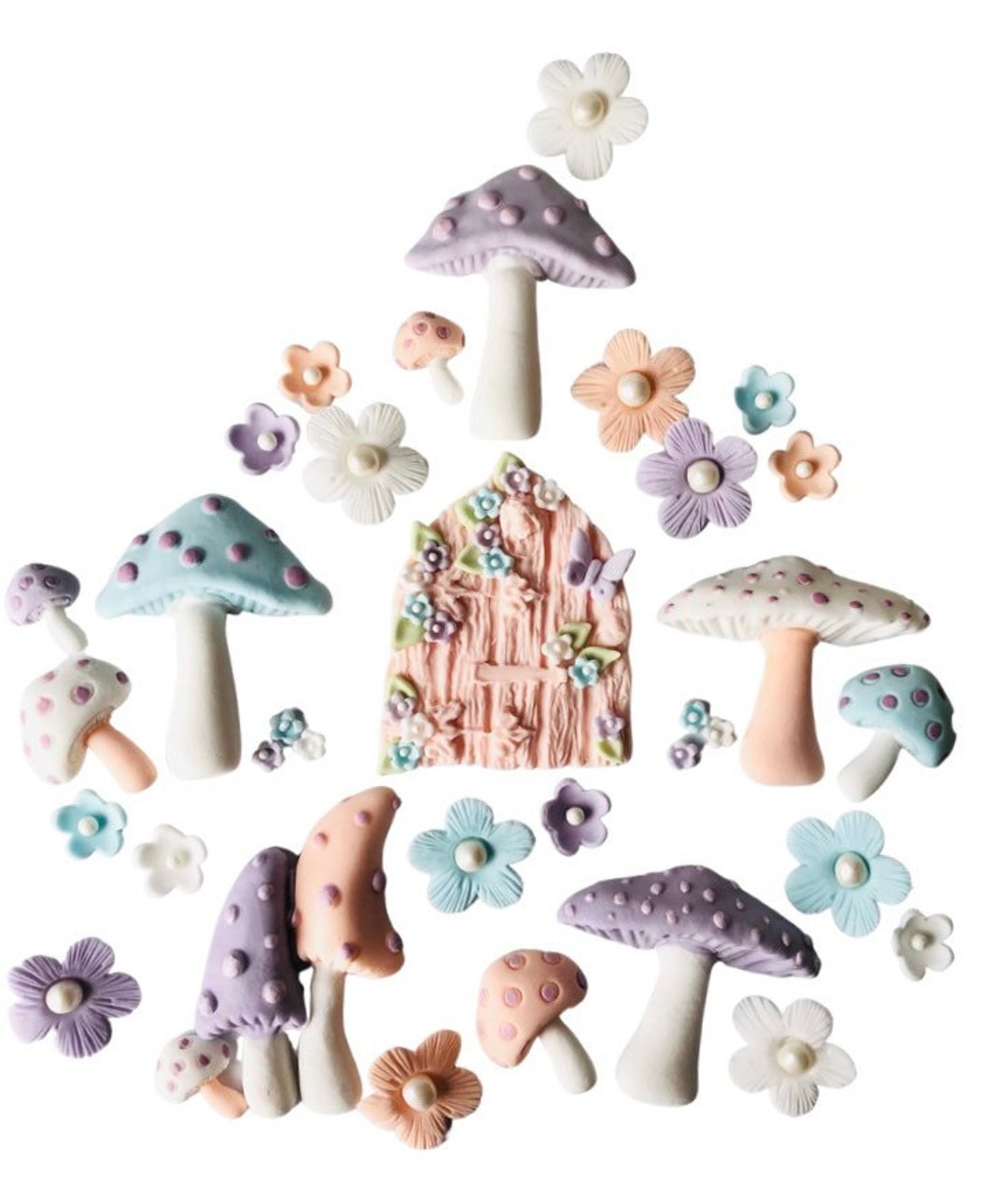 Edible Fairy Door/toadstool Set. - Etsy