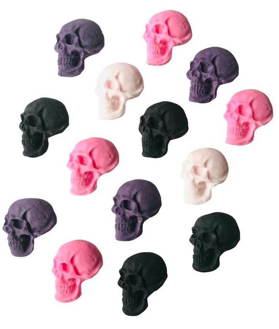 Edible Skulls/cake Toppers - Etsy