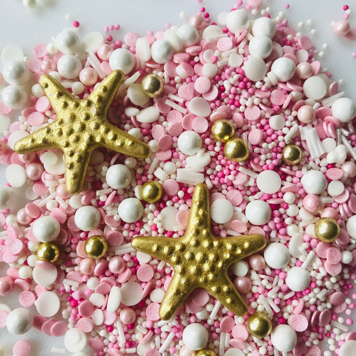 Edible Starfish Cake Toppers/sprinkle Collection. - Etsy UK