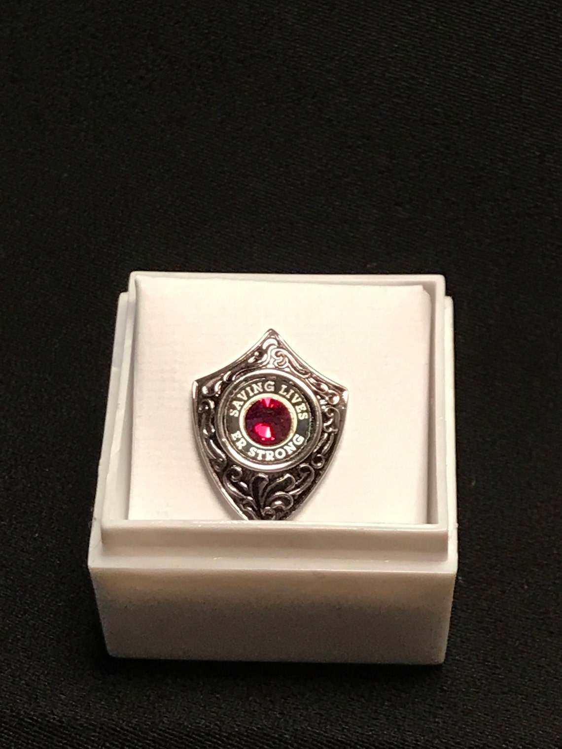 Emergency Nurse Pin ER STRONG A Custom Designed Pin Honoring | Etsy