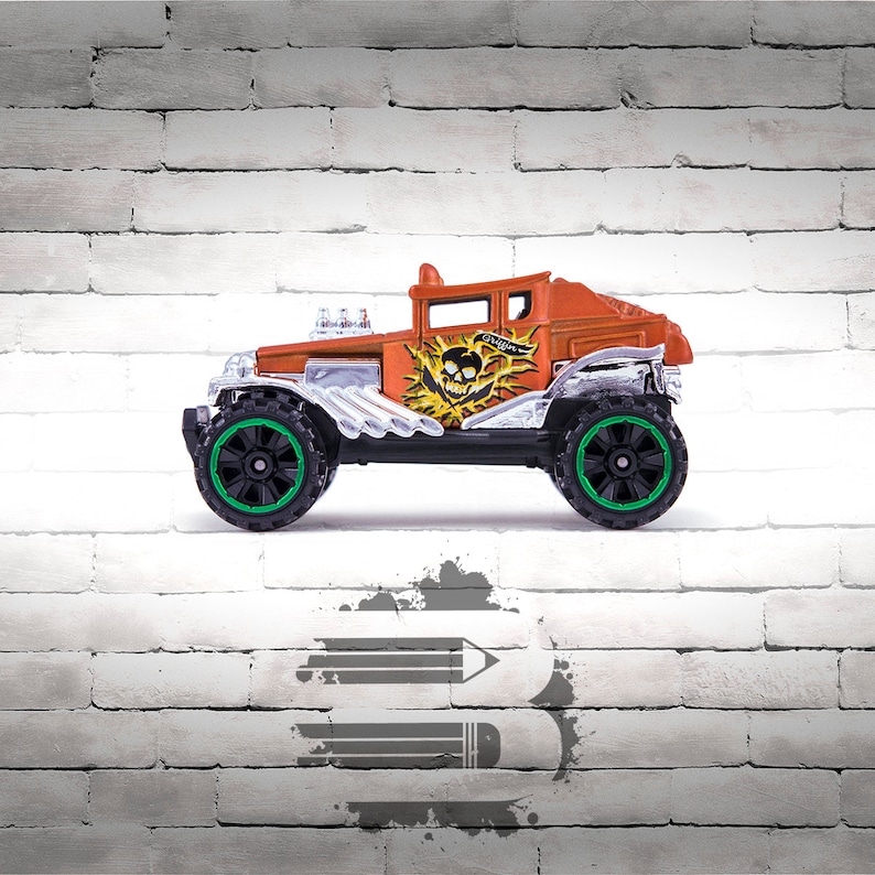 Baja Bone Shaker, Rat Rod Monster Truck, Printable Photo - Etsy