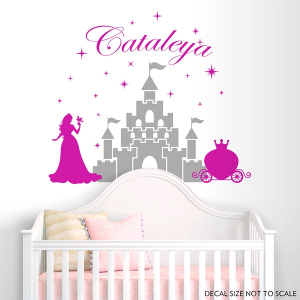 Princess Wall Decals - Etsy UK
