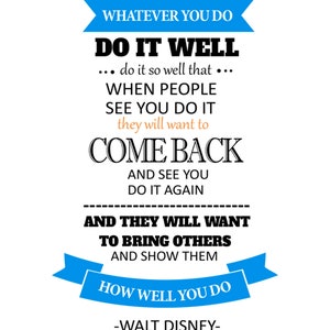 Whatever You Do, Do It Well Decal, Office Wall Decal, Quote Wall Decals ...