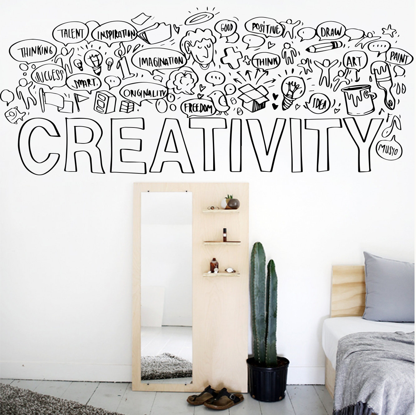 Creativity Wall Decal Classroom Wall Decal Office Wall | Etsy UK