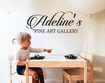 Art Gallery Decal | Etsy