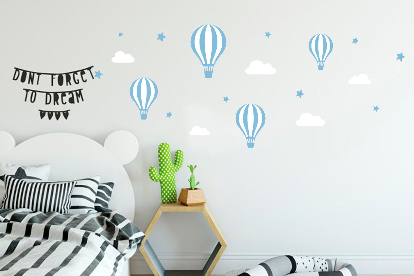 Hot Air Balloon Decal Balloon Stickers Balloon Decal | Etsy