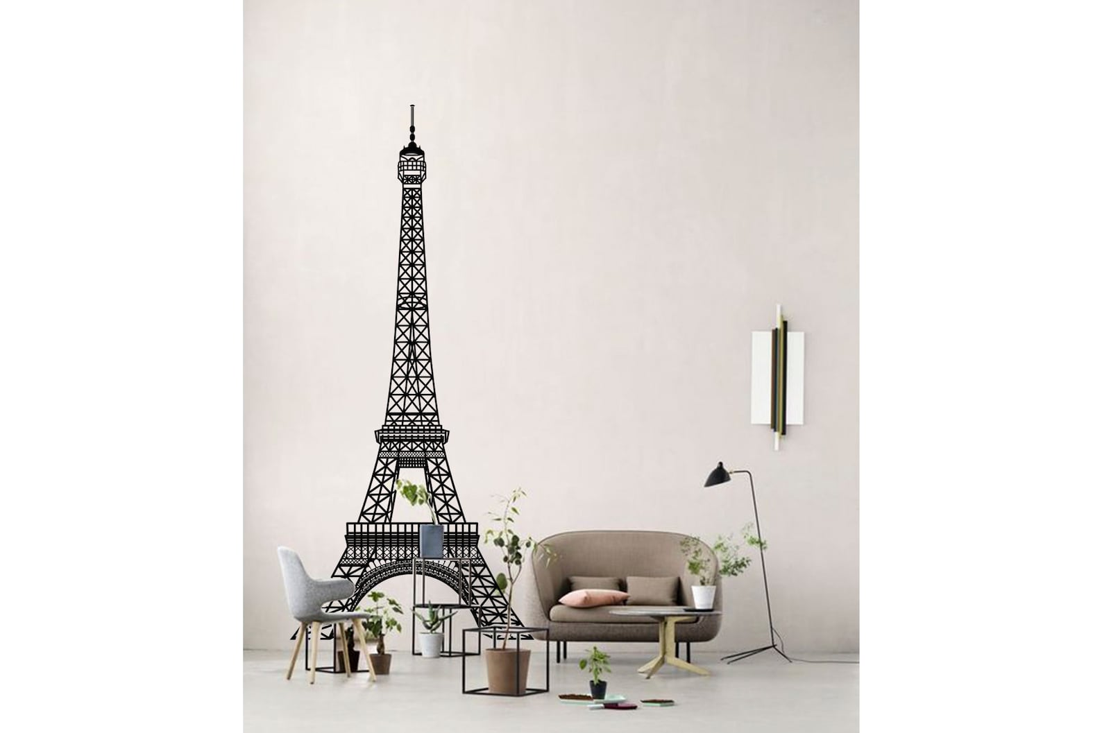 Eiffel Tower Wall Decal, France Decals, Paris Wall Decal for Bedroom ...