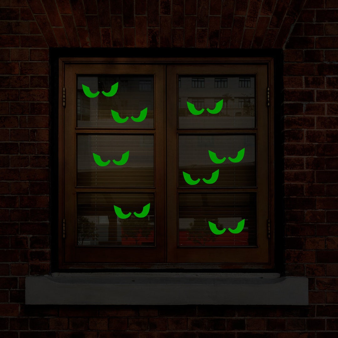 Halloween Window Decals, Halloween Pumpkin Stikers, Happy Halloween ...