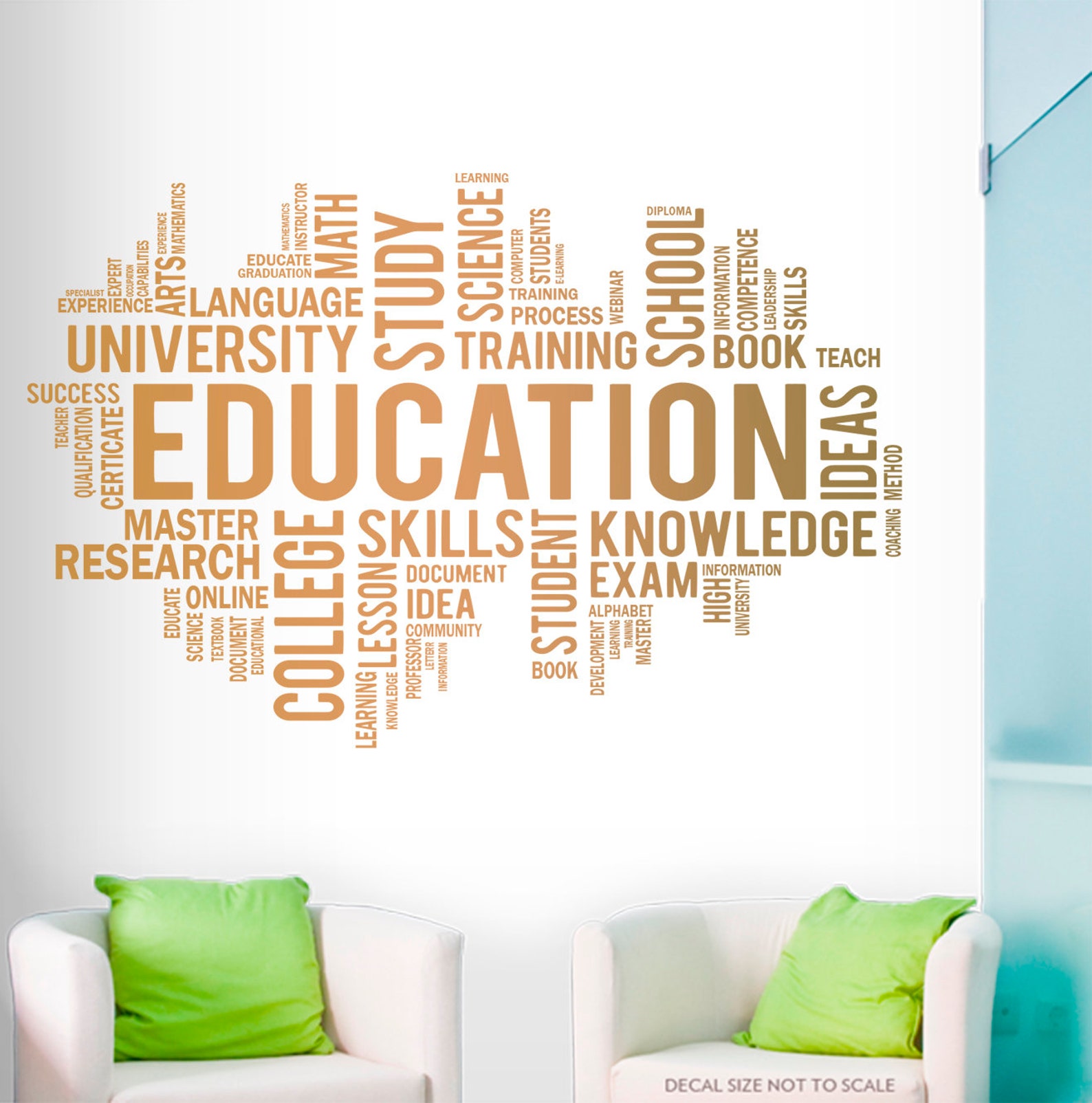 Education Wall Decal Classroom Wall Decal School Office - Etsy UK