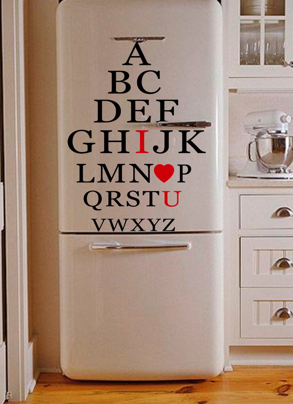 Alphabet Wall Decal Alphabet Letters Decal ABC Wall Sticker | Etsy