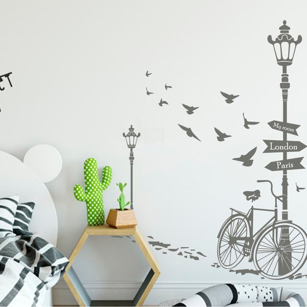 Street Lamp Decal - Etsy