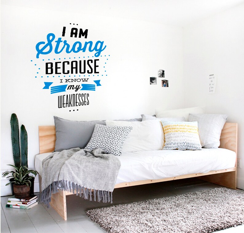 Inspirational Quote Wall Decal Office Wall Decal Lettering | Etsy