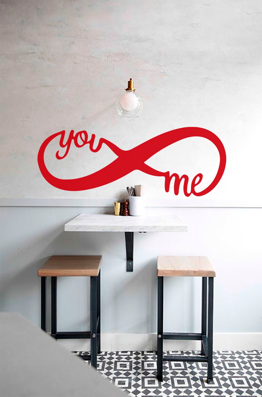 Infinity Symbol Decal Infinity Wall Decal Love Sign Sticker - Etsy UK