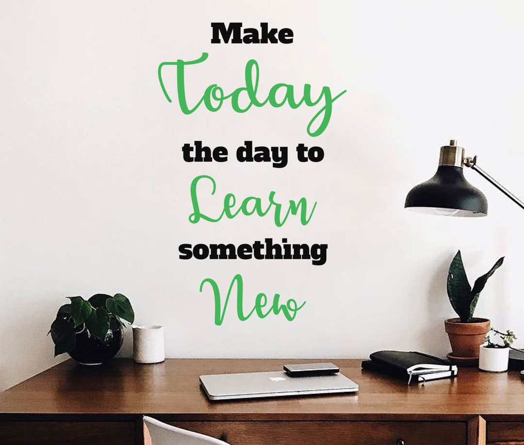 Classroom Wall Decal, School Wall Decal, Science Vinyl Sticker, Office ...