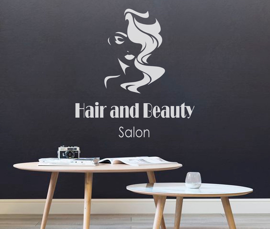 Hair Salon Decor, Beauty Salon Decal, Hairdressers Decal, Beauty Hair ...