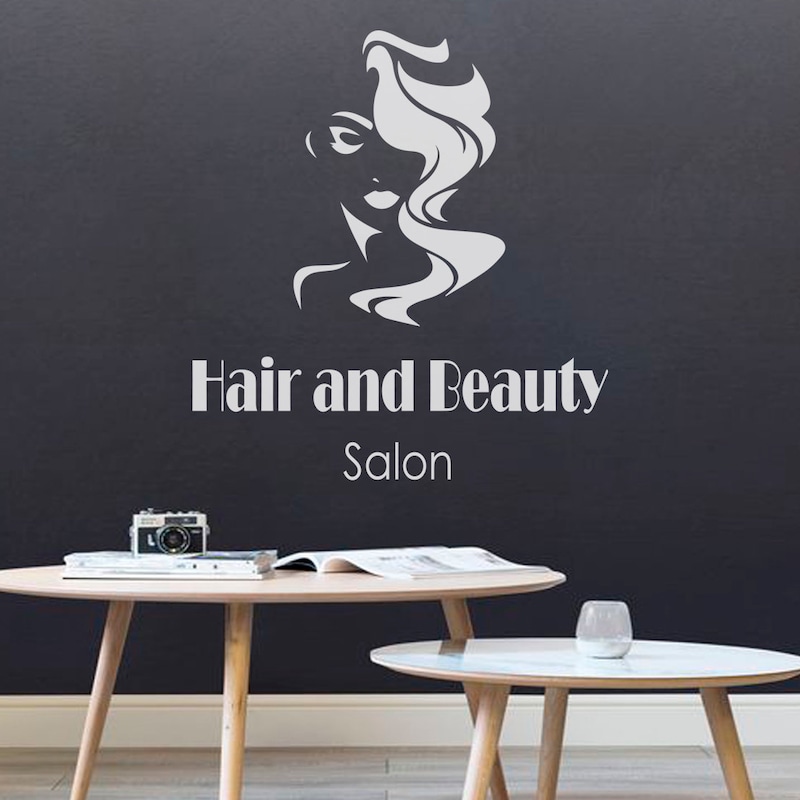 Salon Decal - Etsy
