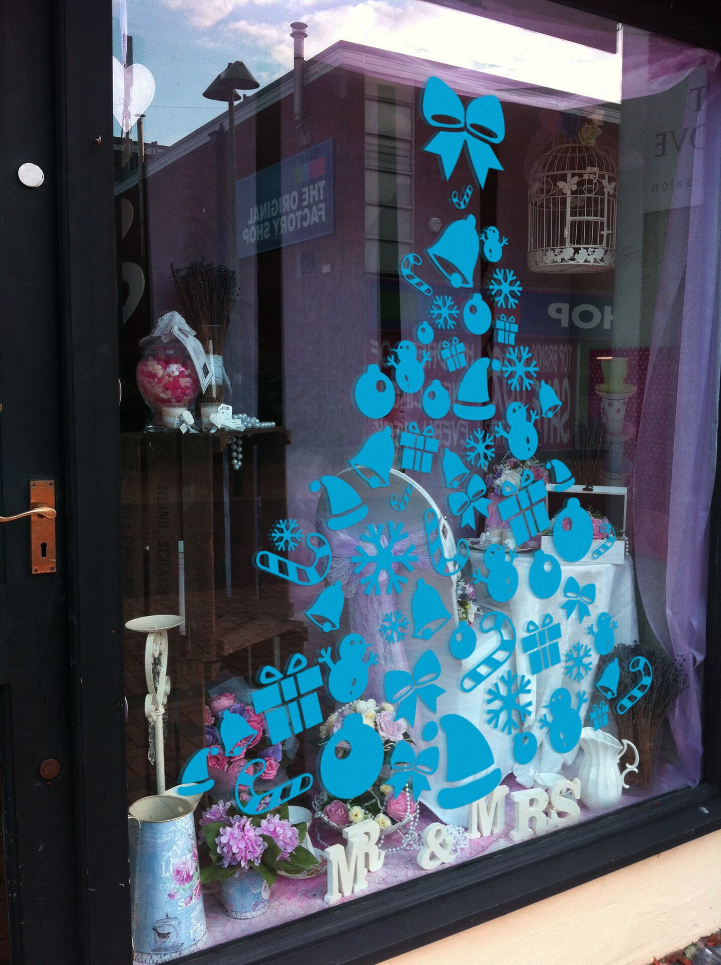 Winter Christmas Decals Snowman Stickers Christmas Window - Etsy UK