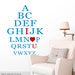 Alphabet Wall Decal, Alphabet Letters Decal, ABC Wall Sticker, Kids ...