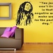 Bob Marley Wall Decal Sticker Wallart Quote - Etsy