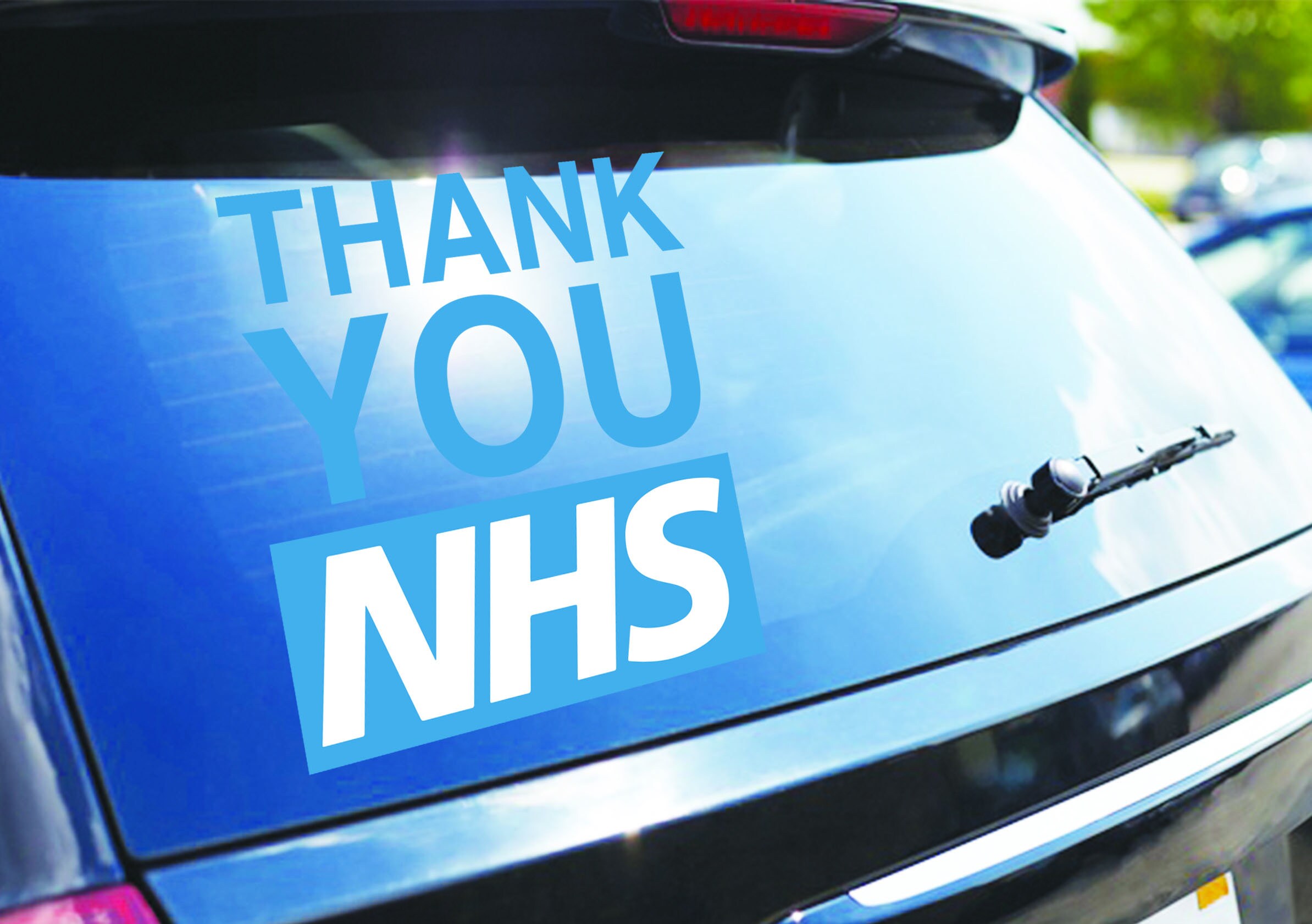 Thank You NHS Wall Decal, Car Sticker, Car Vinyl Decal - Etsy Hong Kong