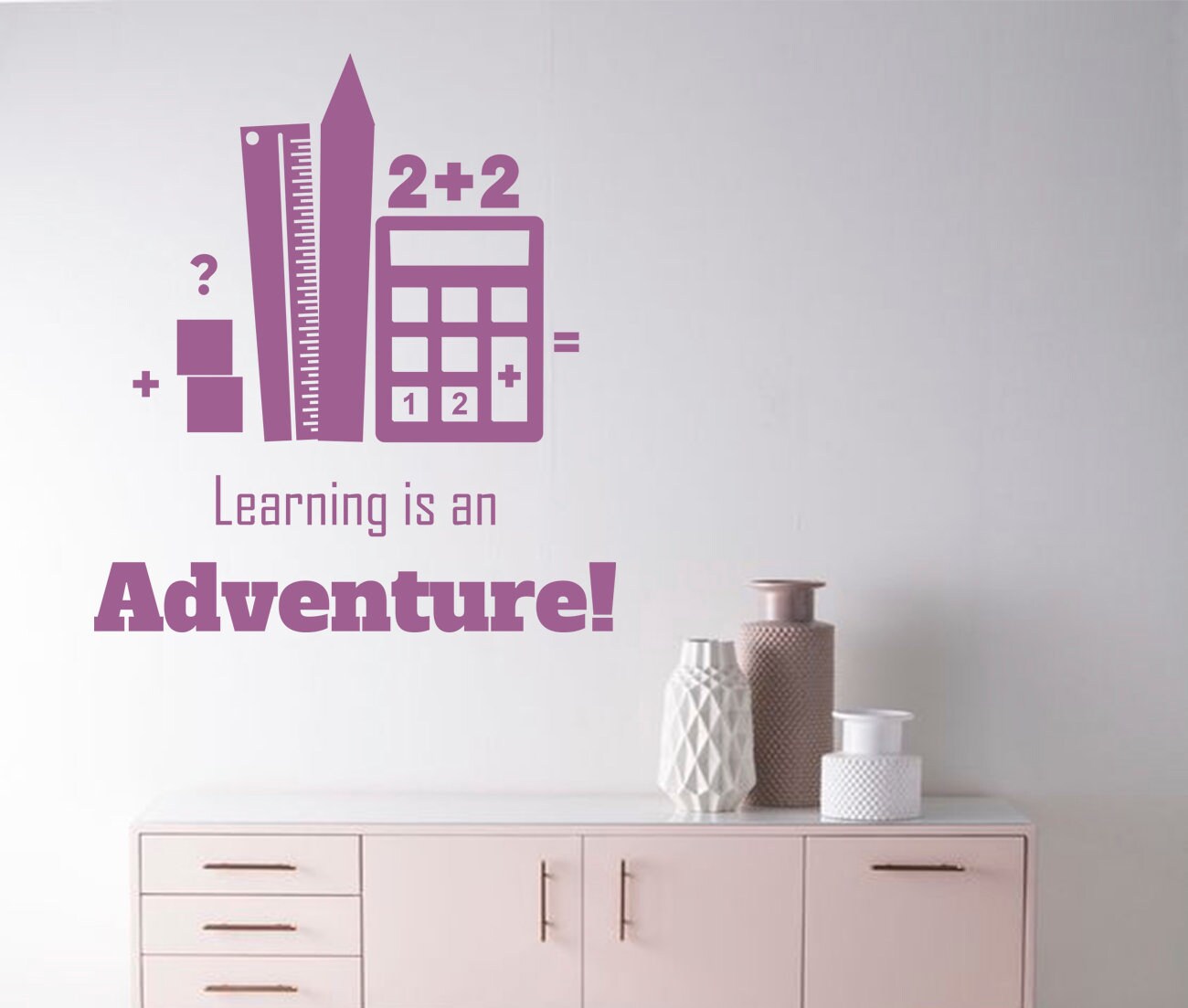 Mathematics Decal School Wall Decal Math Classroom Decor | Etsy UK