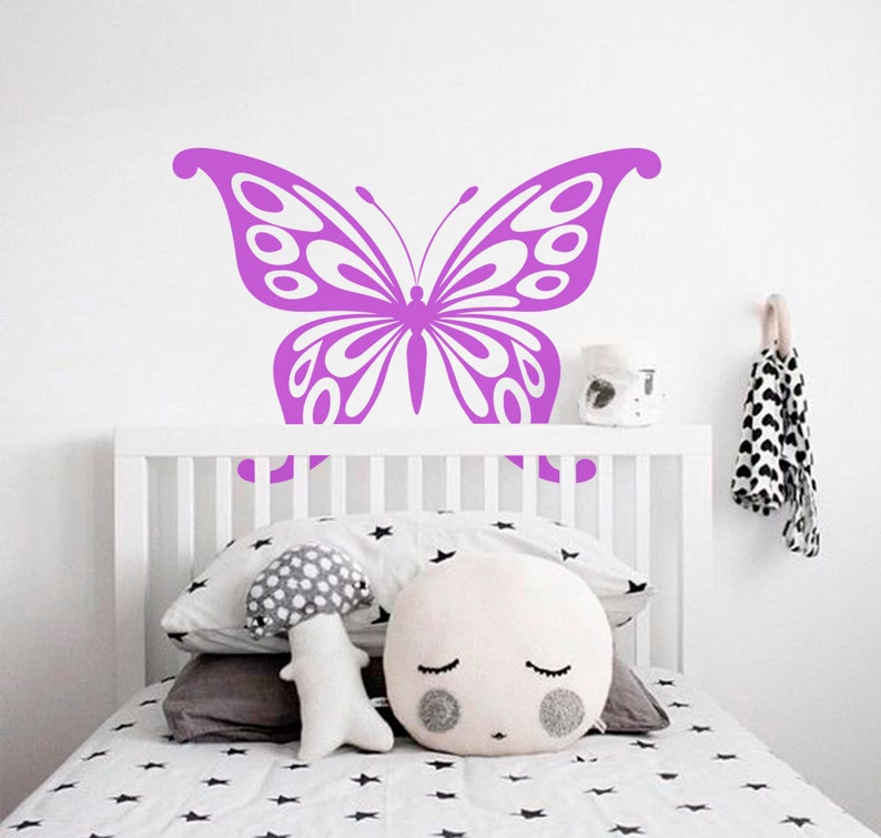 Butterfly Wall Decal, Nursery Wall Decal, Girls Room Decals, Big ...