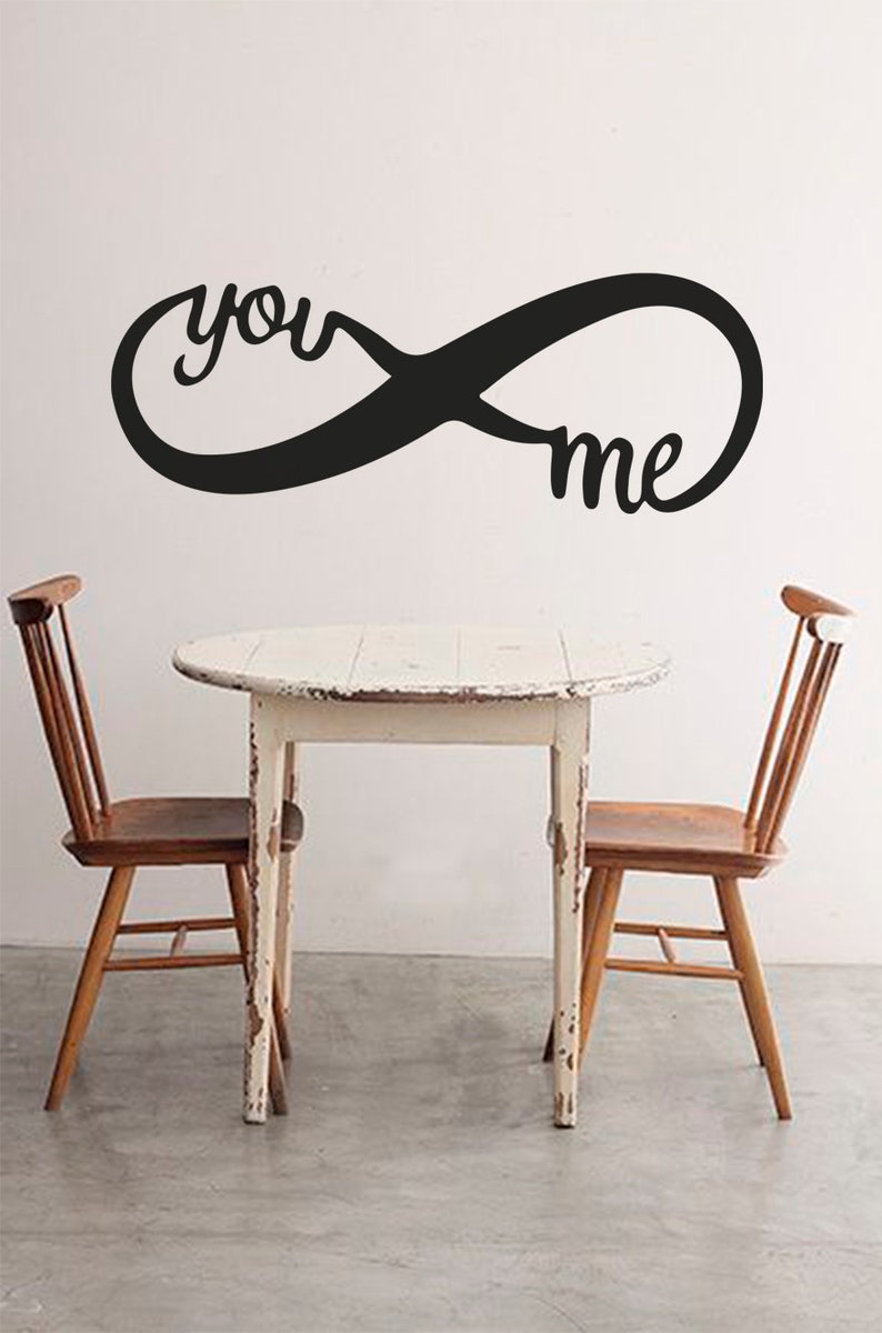 Infinity Symbol Decal Infinity Wall Decal Love Sign Sticker - Etsy UK
