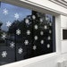Snowflakes Windows Stickers Window Decal Christmas Decals - Etsy