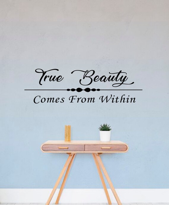 Beauty Salon Quote Decal Beauty Salon Decor Fashion Decal | Etsy
