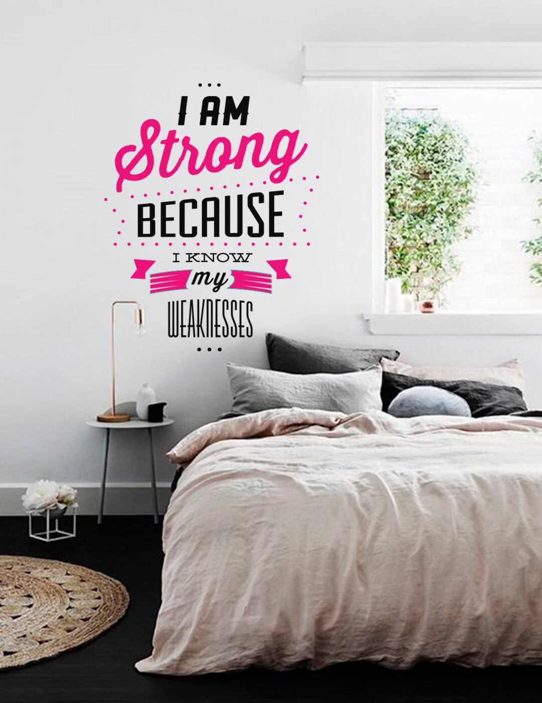 Inspirational Quote Wall Decal, Office Wall Decal, Lettering Decal - Etsy