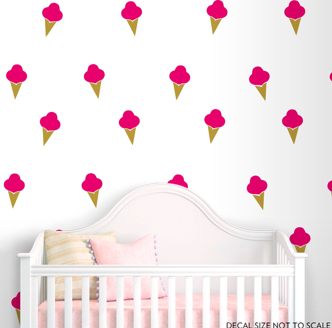 Ice Cream Decals Ice-cream Decals Kids Room Decor Summer - Etsy UK