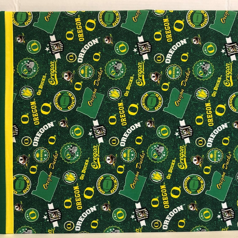 Oregon Ducks Fabric - Etsy