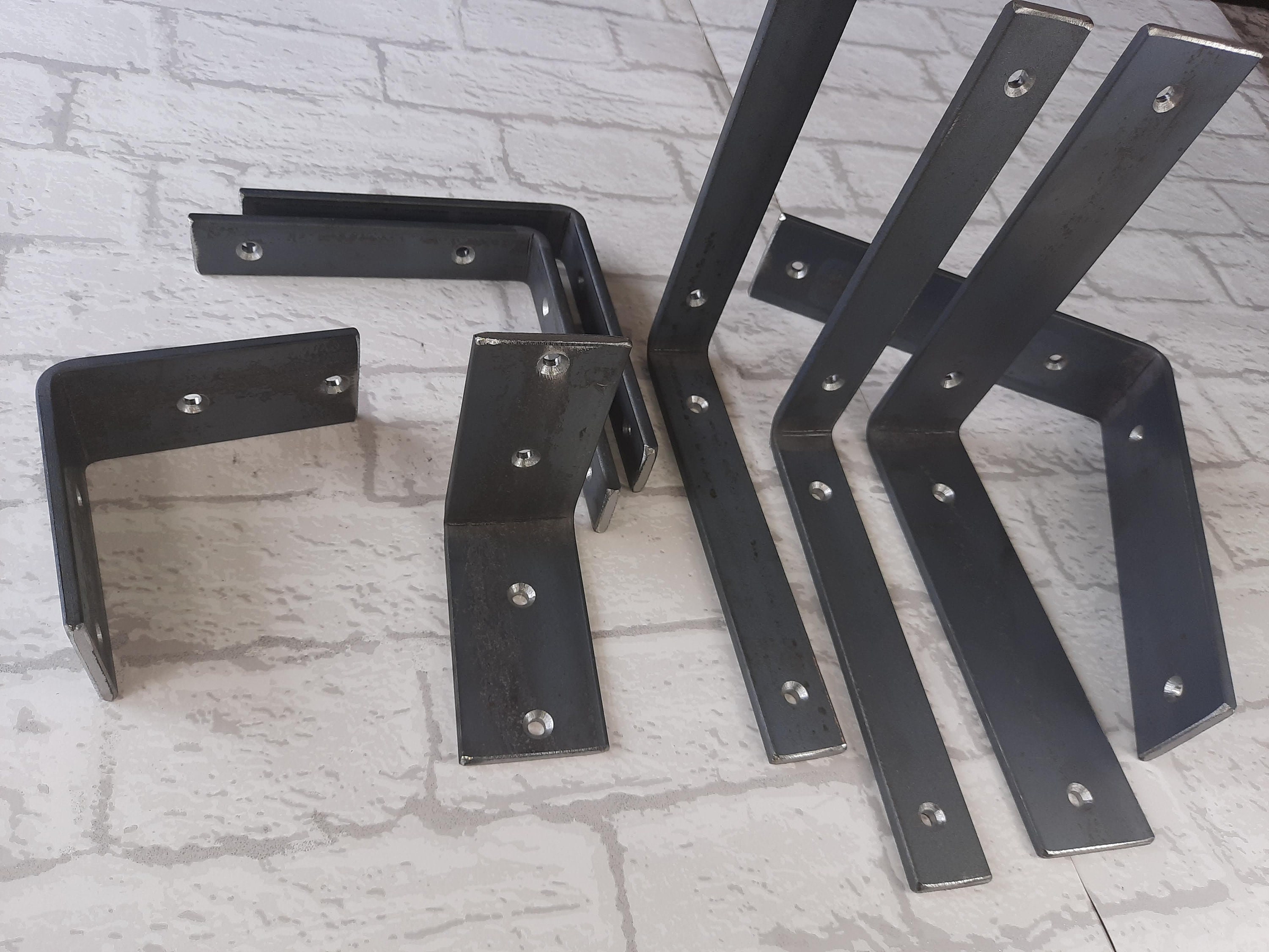 Shelf Brackets Industrial Style Shelf Support Metal Iron DIY - Etsy
