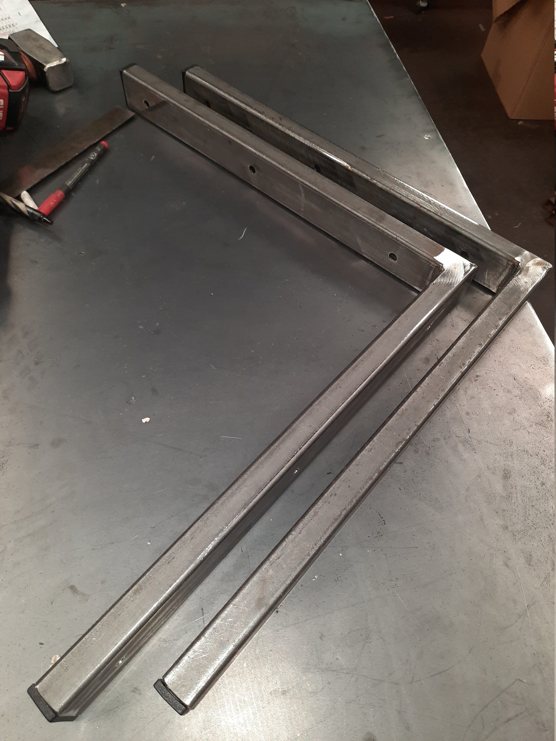 Shelf Brackets Industrial Style Shelf Support Metal Iron DIY - Etsy