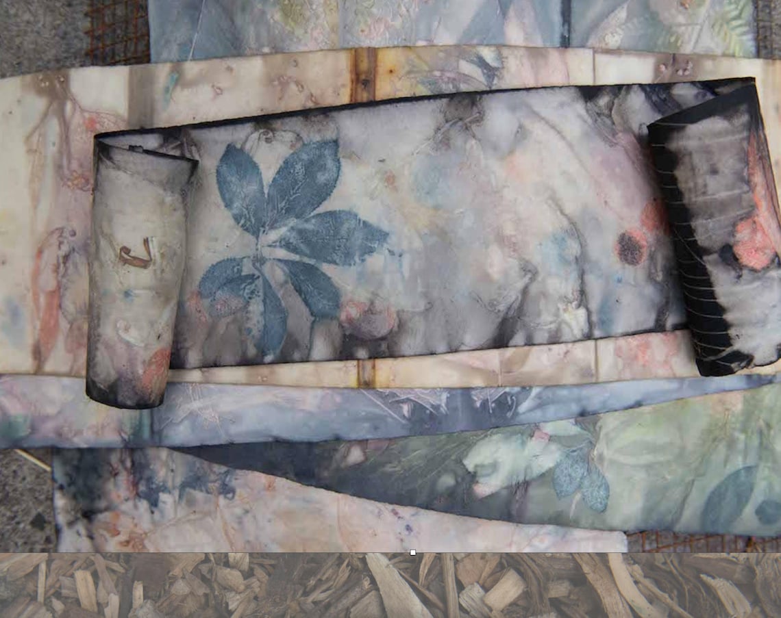 Eco-printing on Paper - Etsy