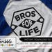 Brother SVG Bros for Life Svg Iron on Skater Surfer Digital Shirt ...