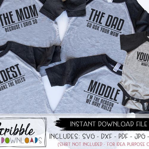 Sibling Rules Svg Sibling Rivalry SVG Family Rules SVG - Etsy Canada