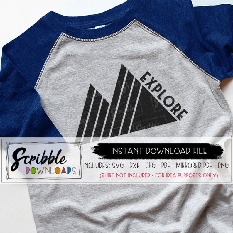 Outdoor Svg Camping Mountain Explore Svg Dxf Cut File Designs - Etsy