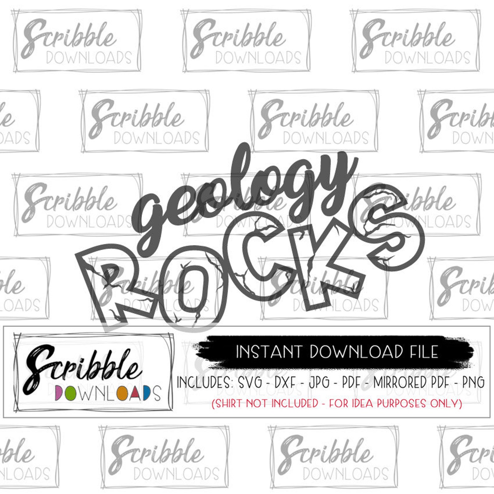 Geology Rocks SVG Funny Science Cricut Silhouette Svg - Etsy