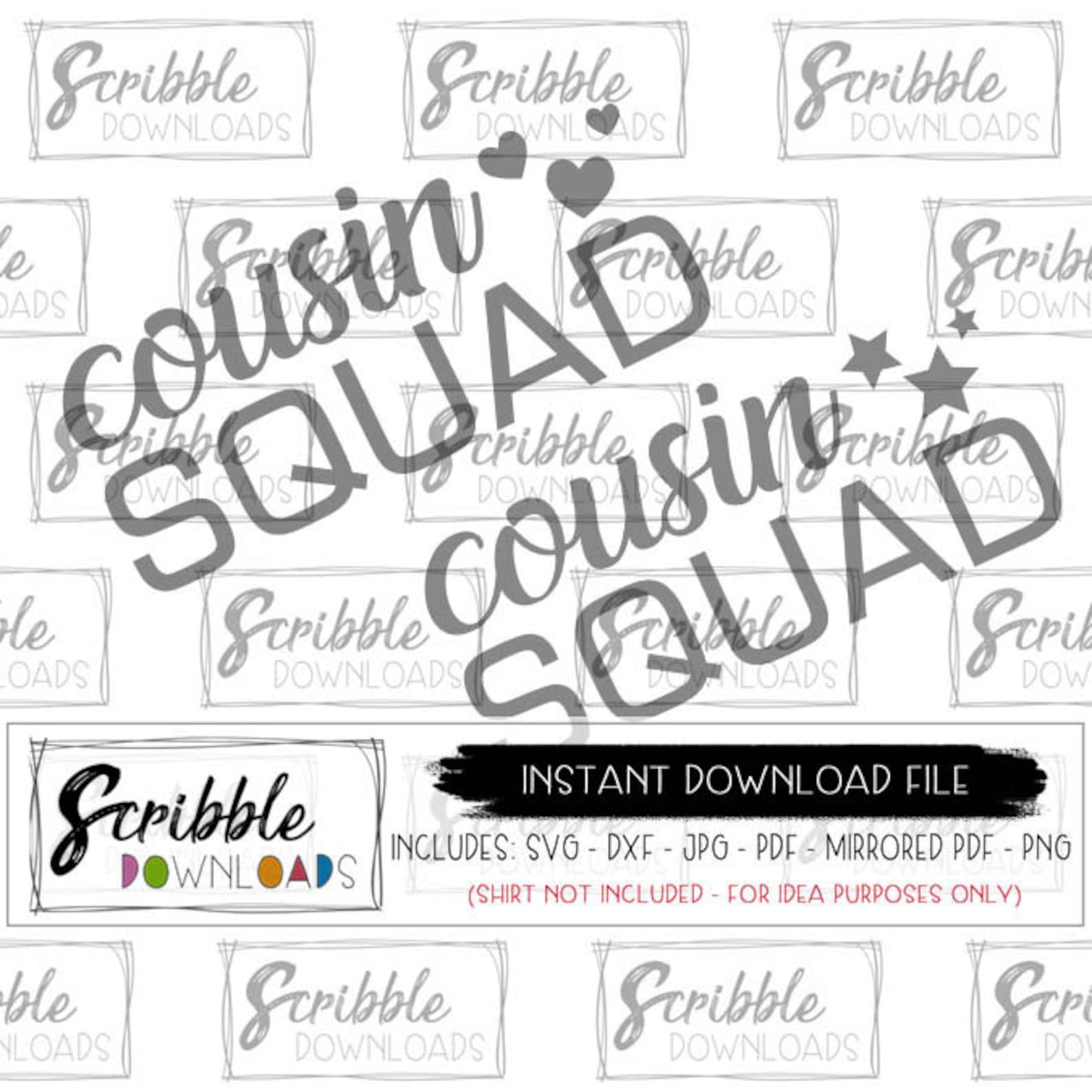 Cousins SVG Cousin Squad SVG Family Reunion Svg Team Cousins - Etsy