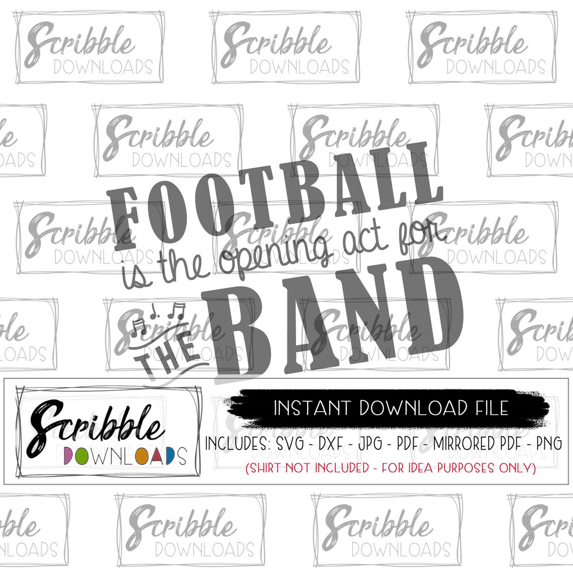 Band SVG Marching Band SVG Iron on Shirt Svg Dxf Digital High - Etsy