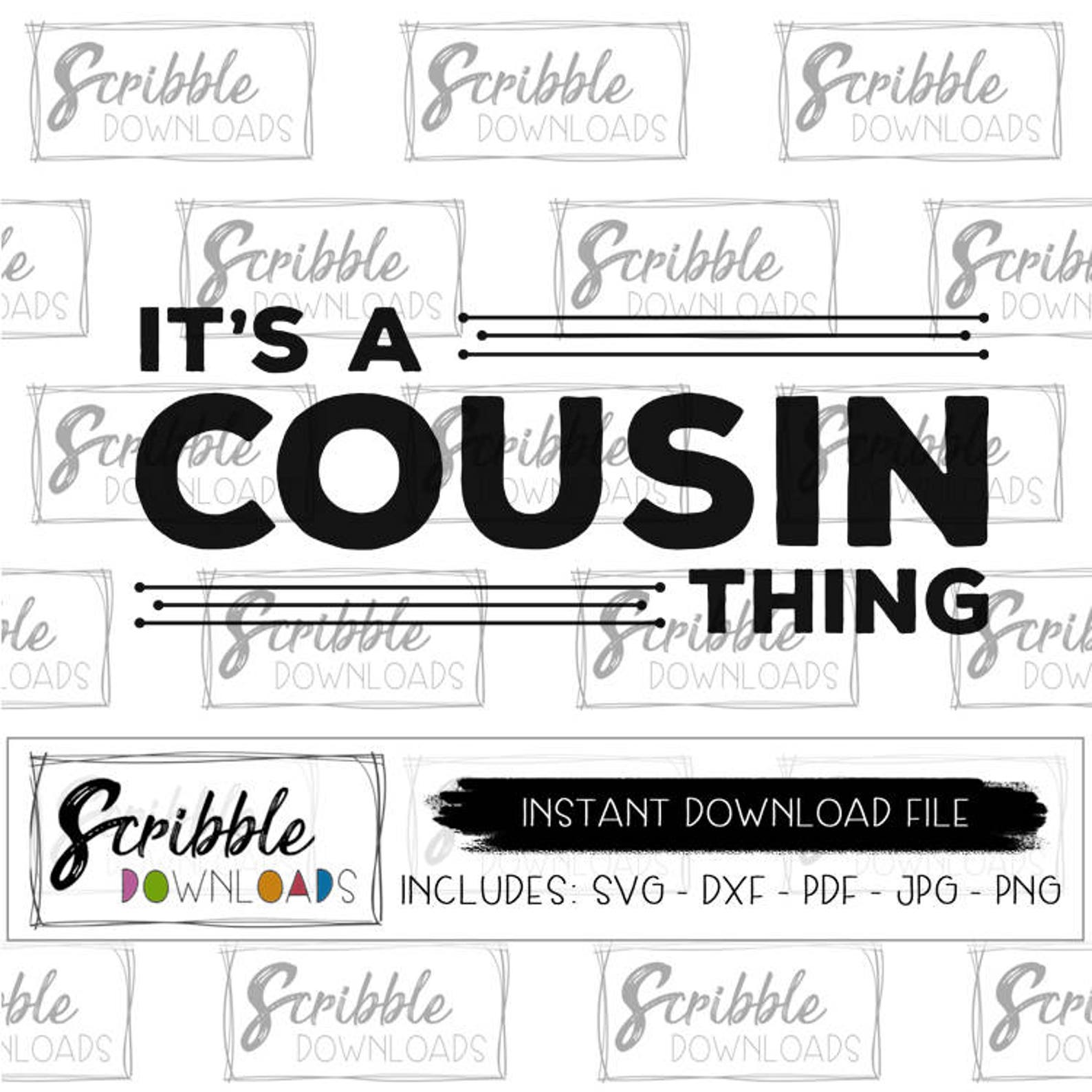 It's a Cousin Thing SVG Cousins Family Reunion Svg Gift Matching Cousin ...