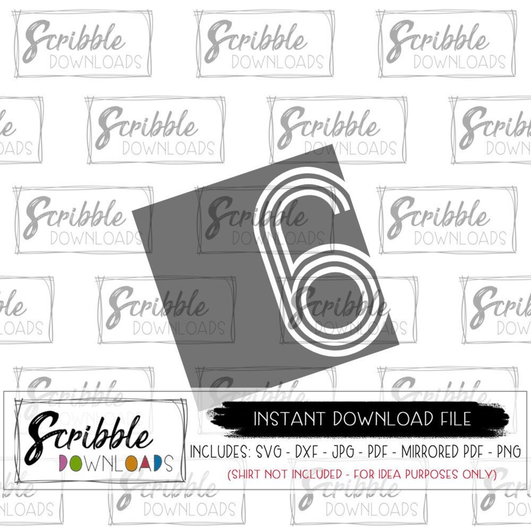 6 Svg Six Svg Birthday 6th Svg Sixth Bday 6 Birthday Boy Bday Six DIY ...