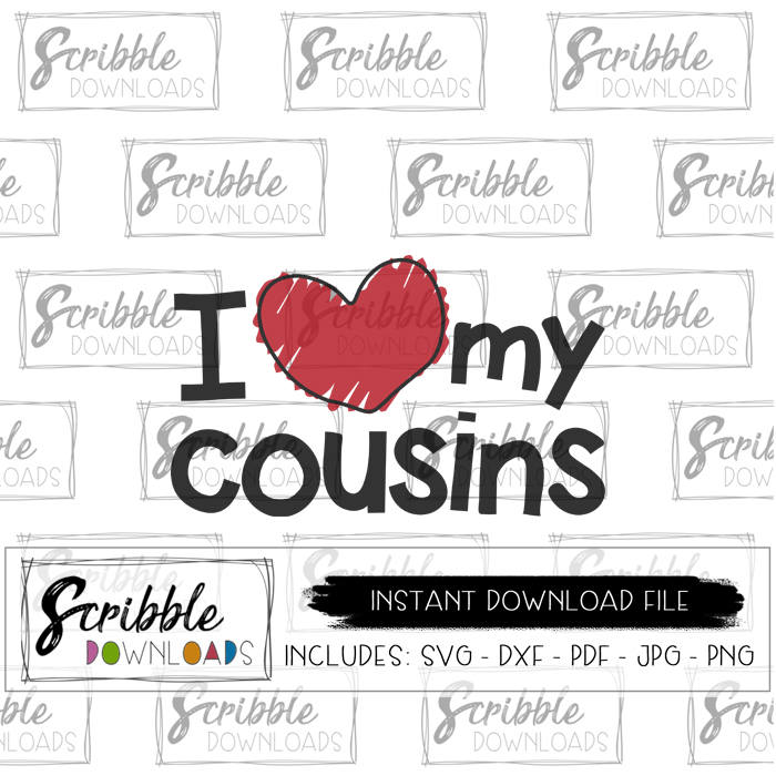 Cousins SVG - Cousin DXF SVG - Family Reunion Svg Shirt - Cute Matching ...