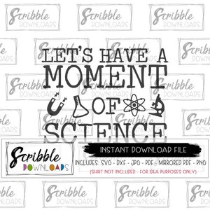 Moment of Science SVG - Funny Science SVG Dxf Science Nerd Cricut ...